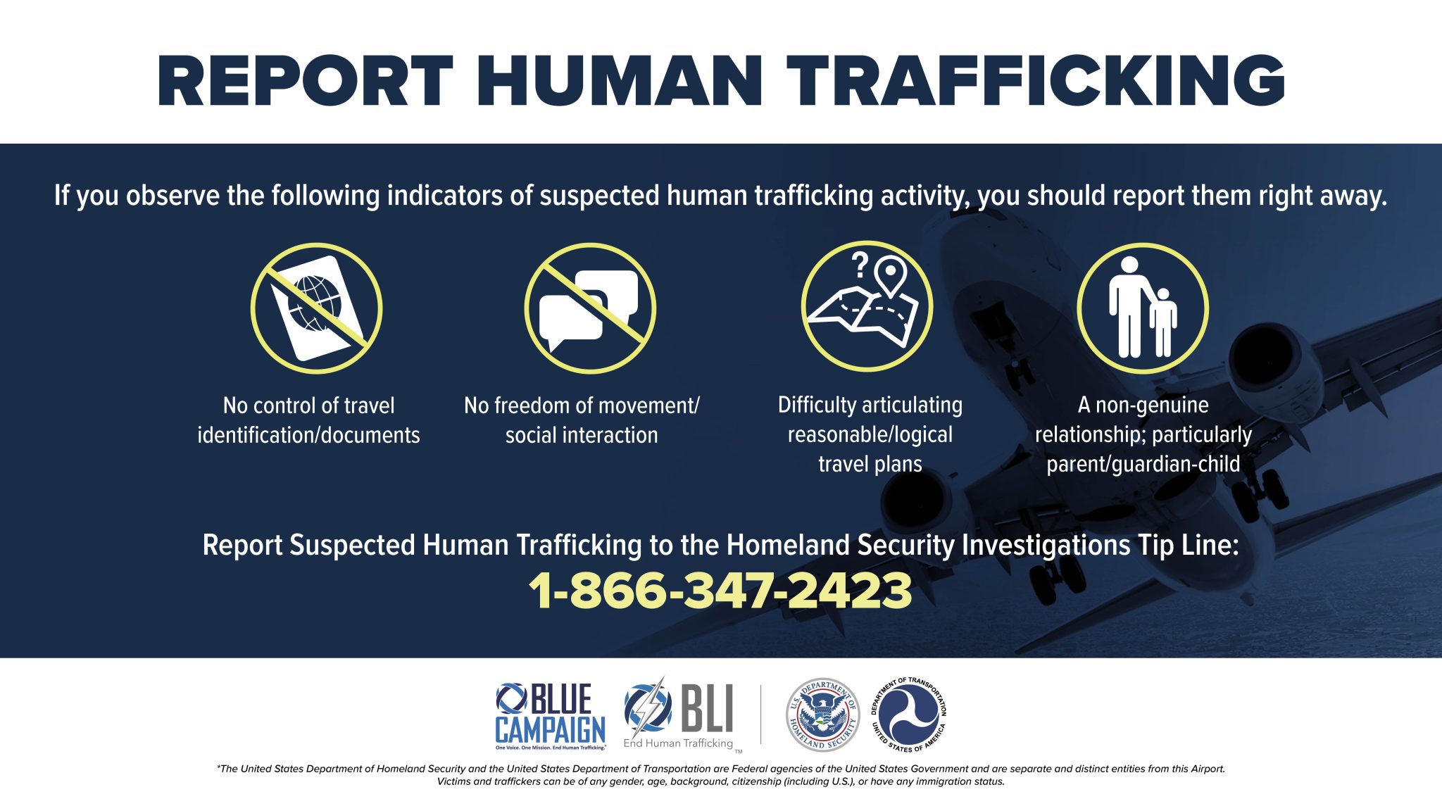 The role of airport leaders in the fight against human trafficking