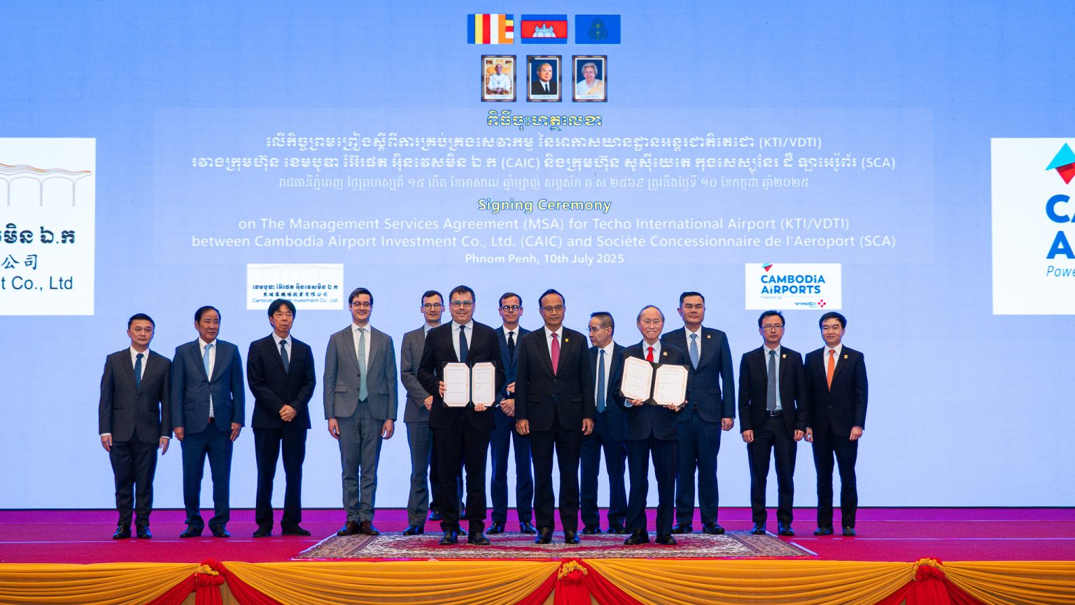 Cambodia Airports to operate new Techo International Airport