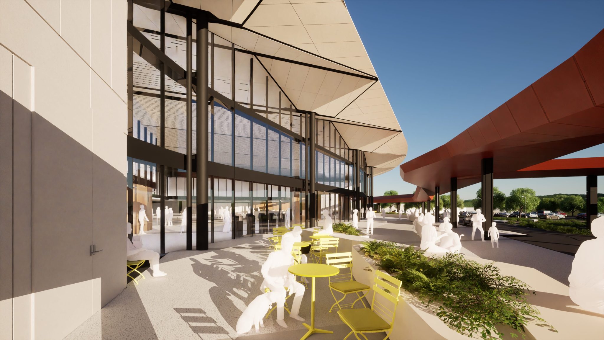 Terminal expansion Newcastle Airport