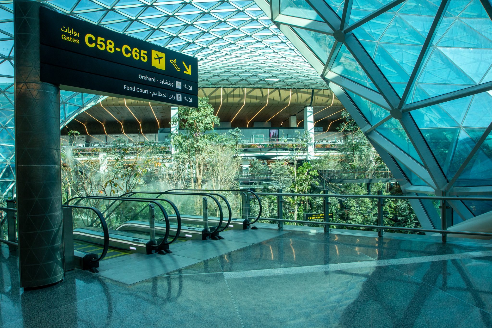 Continuing to put Hamad International Airport on the map