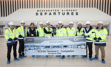 Build phase of Manchester’s Terminal Two extension complete