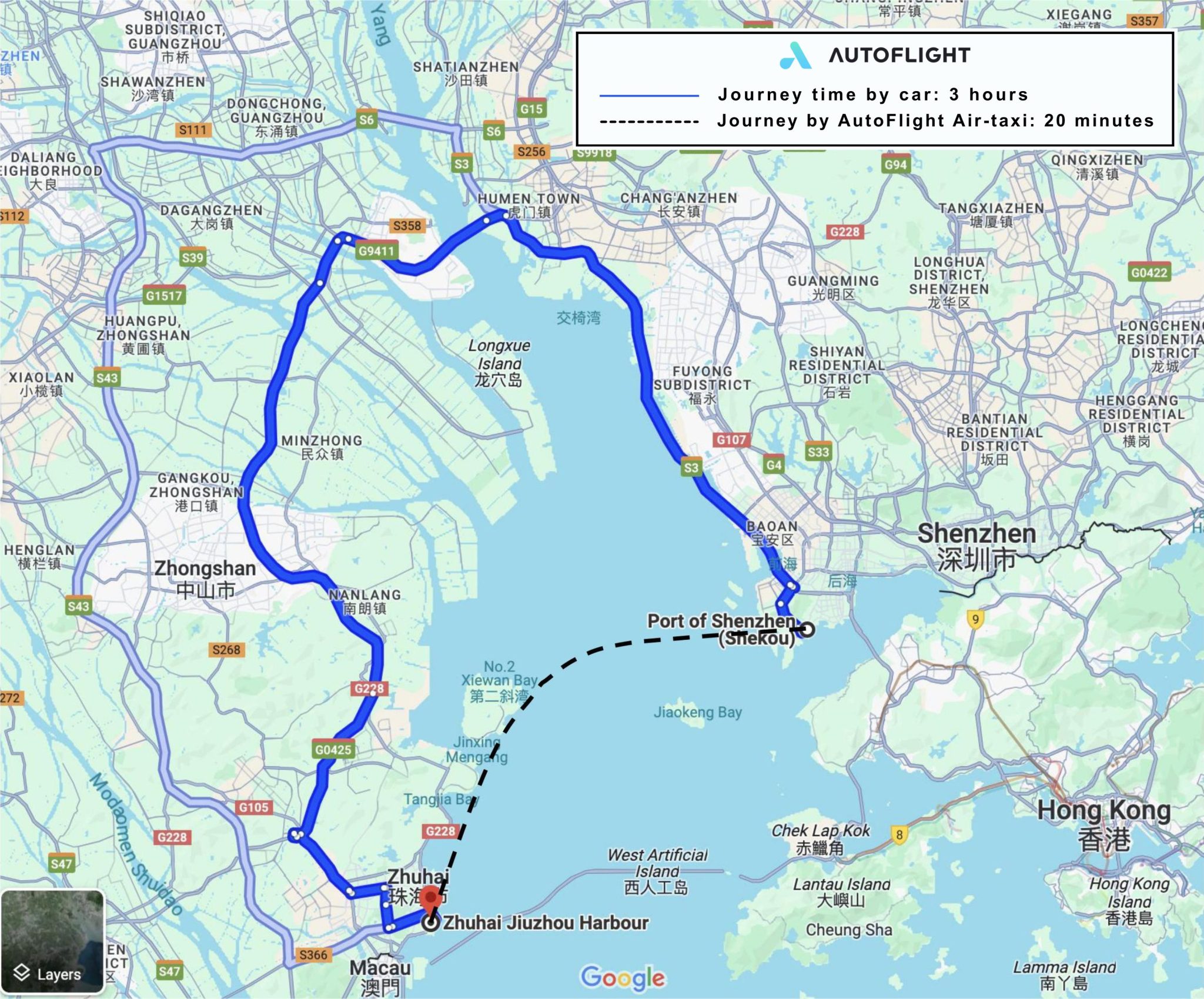 AutoFlight, successfully performs world’s first inter-city flight