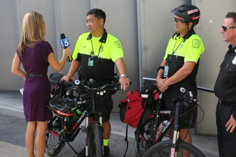 Los Angeles International debuts bike-riding medics