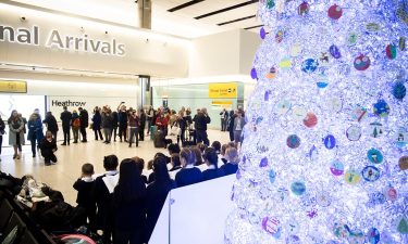 Heathrow prepares for Christmas getaway